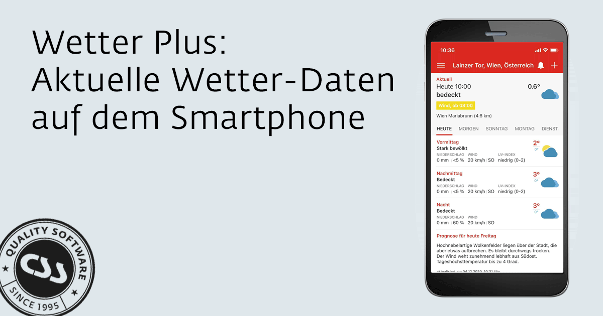 Wiener Städtische Wetter Plus | CSS Software Team